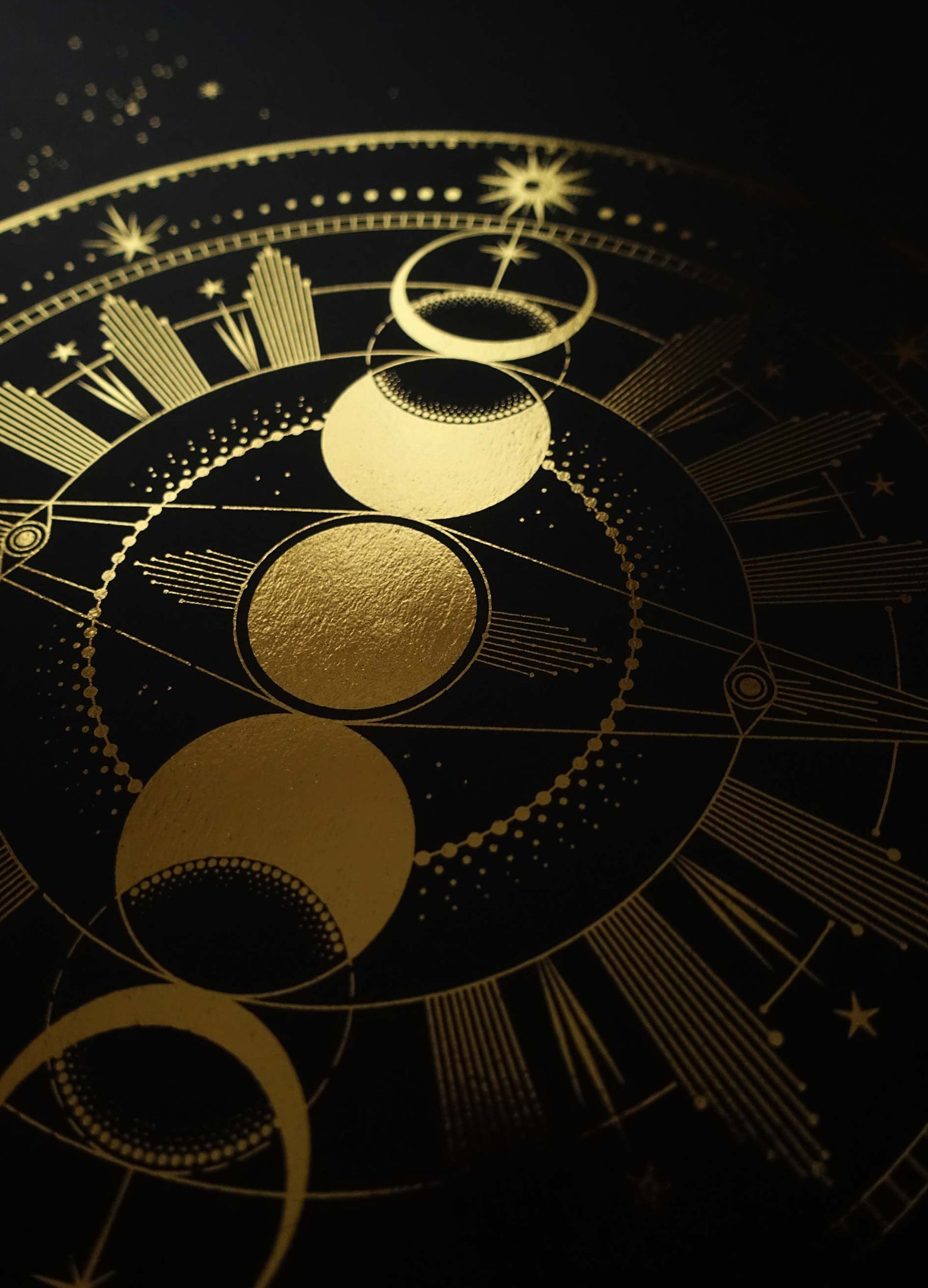 Moon Phase Totem Art Print – Cocorrina